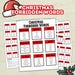 Christmas Classroom Printable Cards Game for Kids, Ice Breaker Party ...