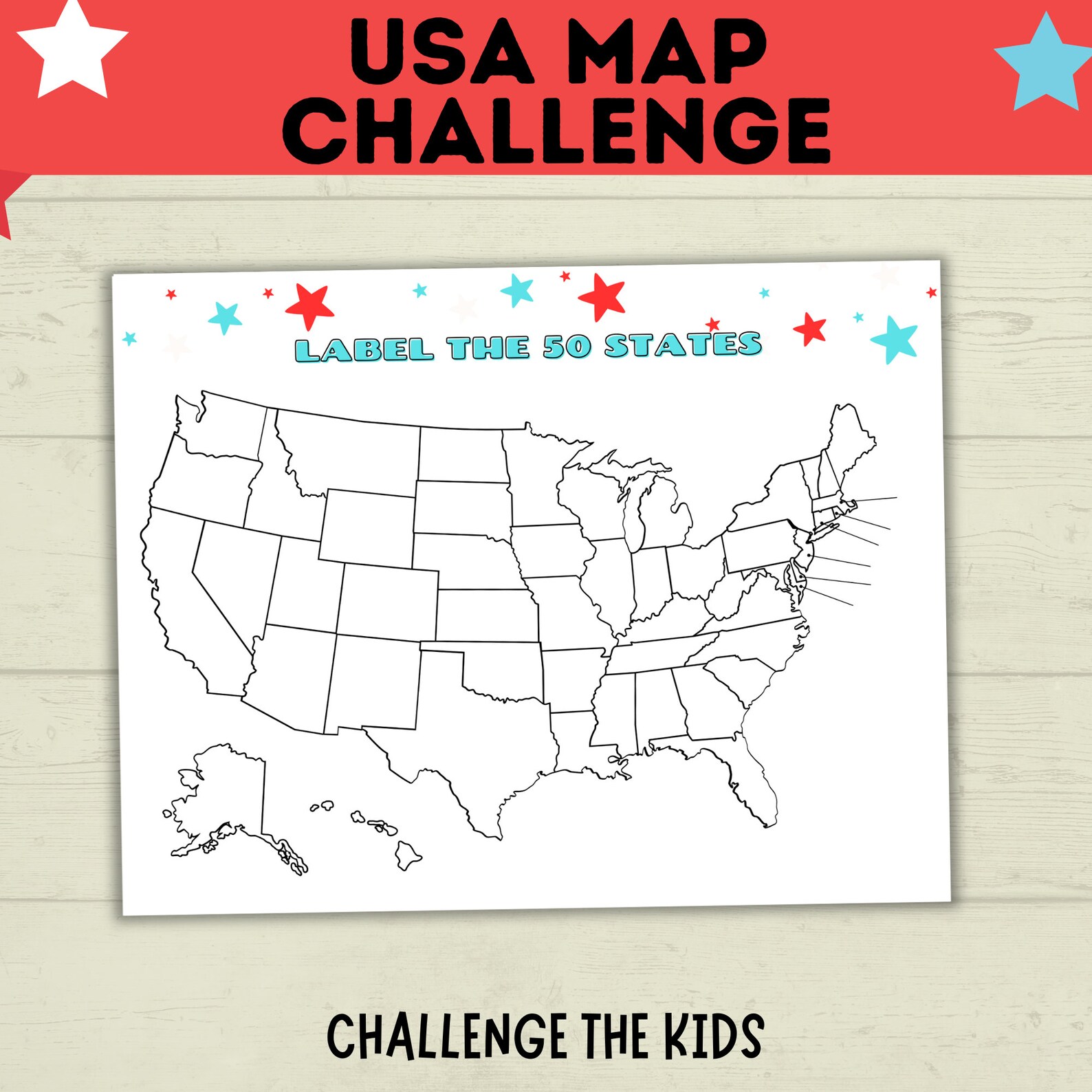 United States Map Game | Label the US Map | American Map | States Game ...