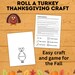 Roll a Turkey | Turkey Thanksgiving Game | Turkey Game | Game Printable ...