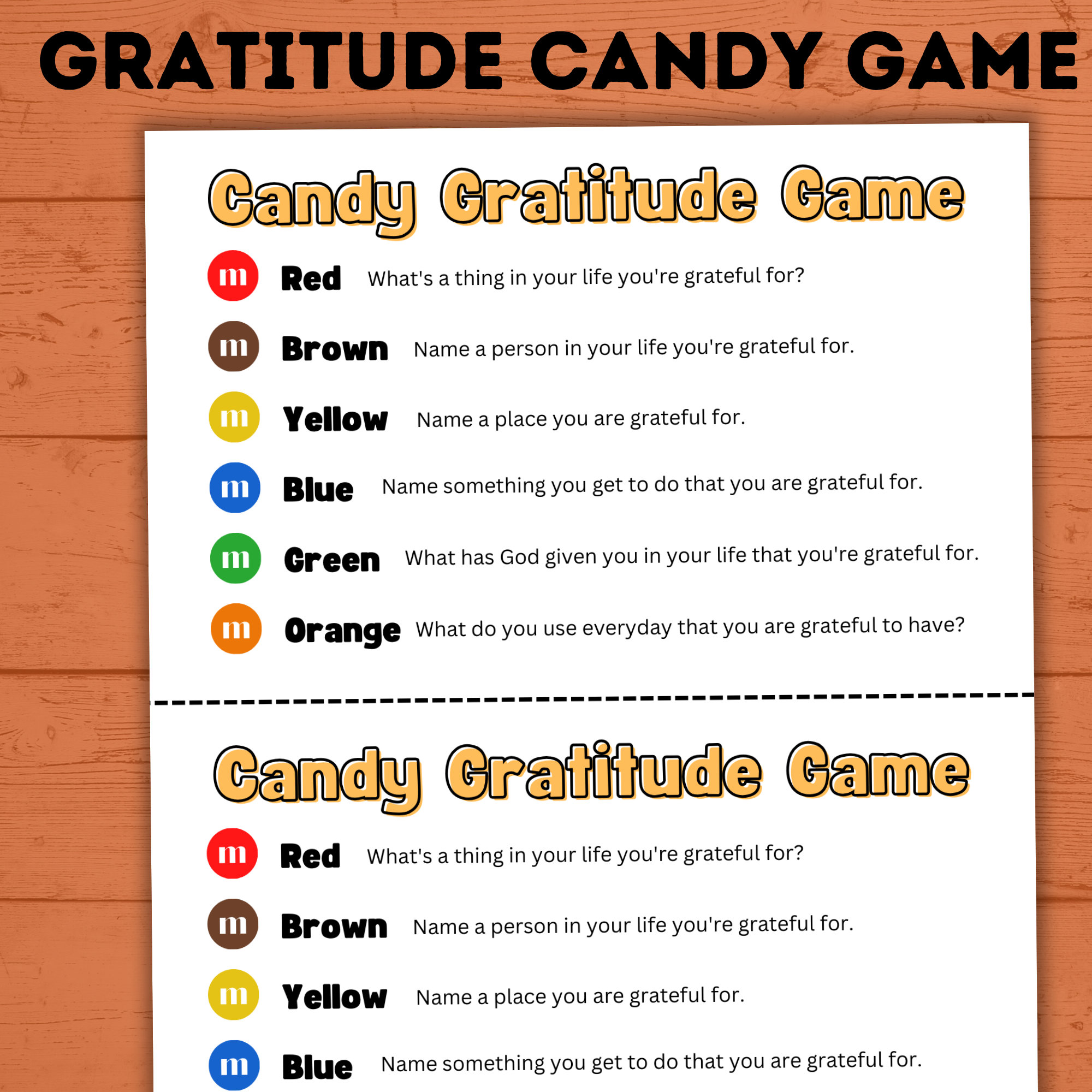 Thanksgiving Gratitude Games Gratitude Activity Teach Gratitude ...