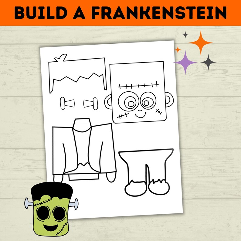 Frankenstein Craft for Kids | Halloween Craft | Halloween Activities ...