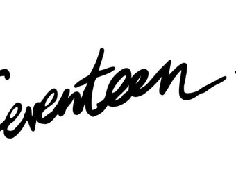 Seventeen Logo - Etsy