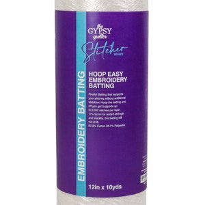 12” Batting Embroidery Hoop Easy, Small Quilting Projects, Cotton ...