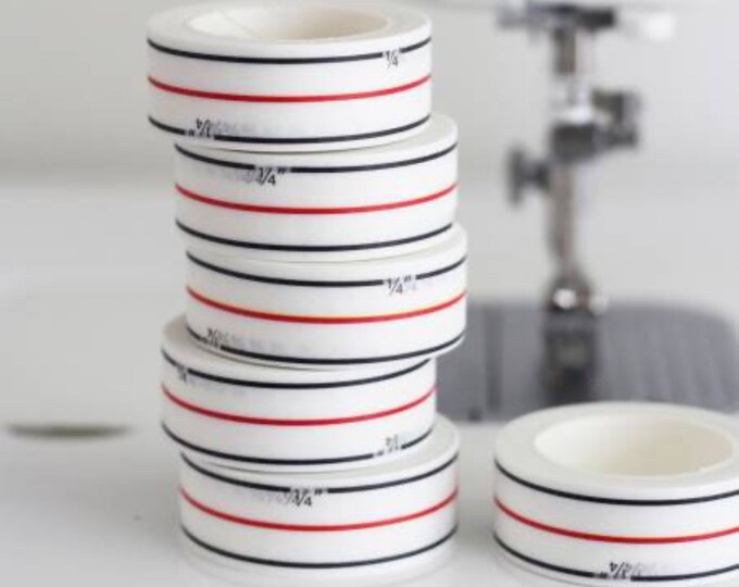 Diagonal Tape for Straight Quarter Inch Seams, Stic On, for Sewing ...