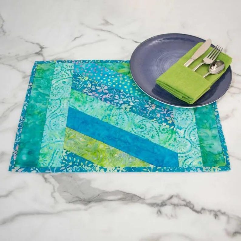 June Tailor Quilt-as-you-go /casablanca Placemats / Venice Table Runner ...