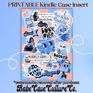 Kindle Case Insert for Paperwhite 11th Gen Ereader Clear Case for Book ...