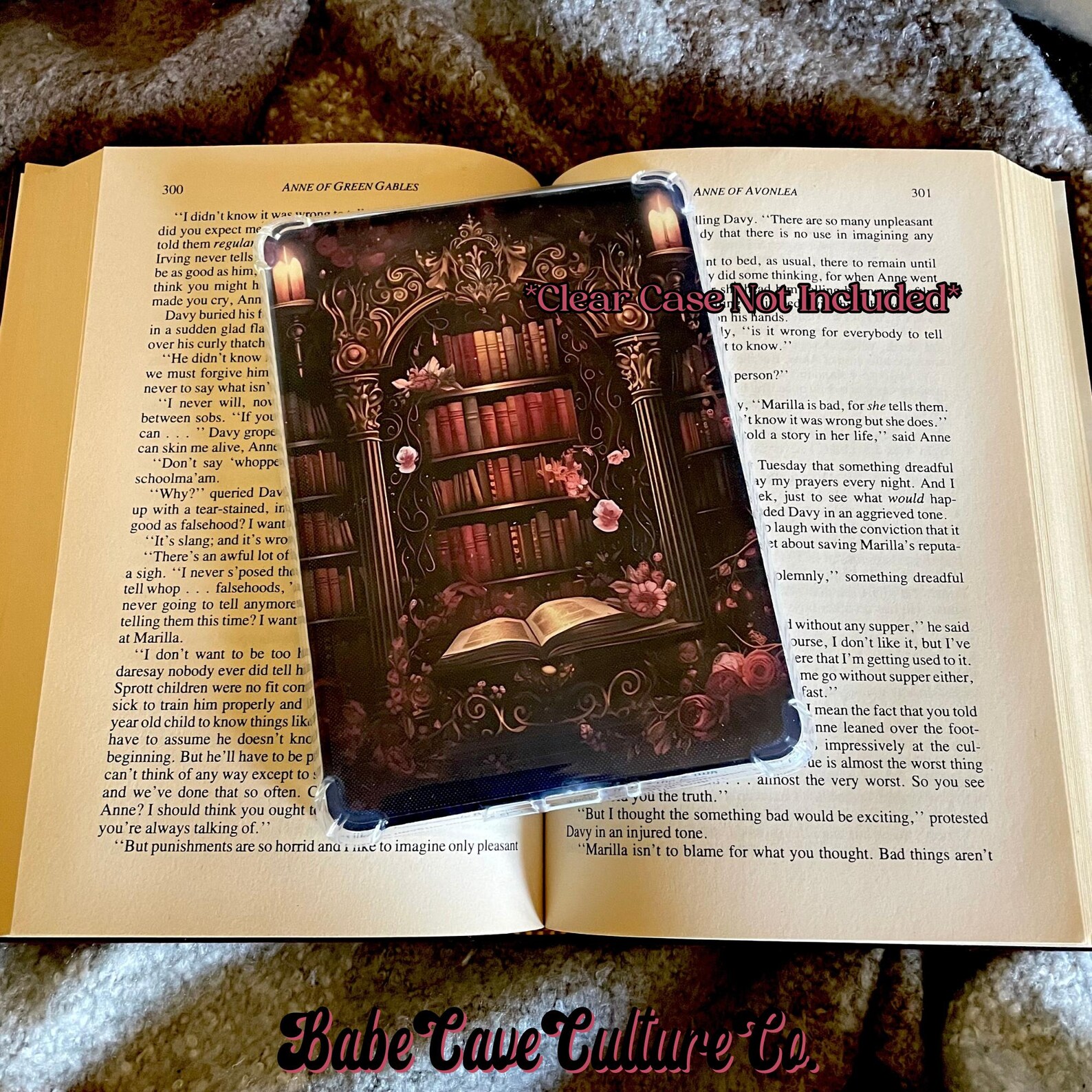 Kindle Case Insert for Paperwhite 11th Ereader Clear Case Book Lover ...