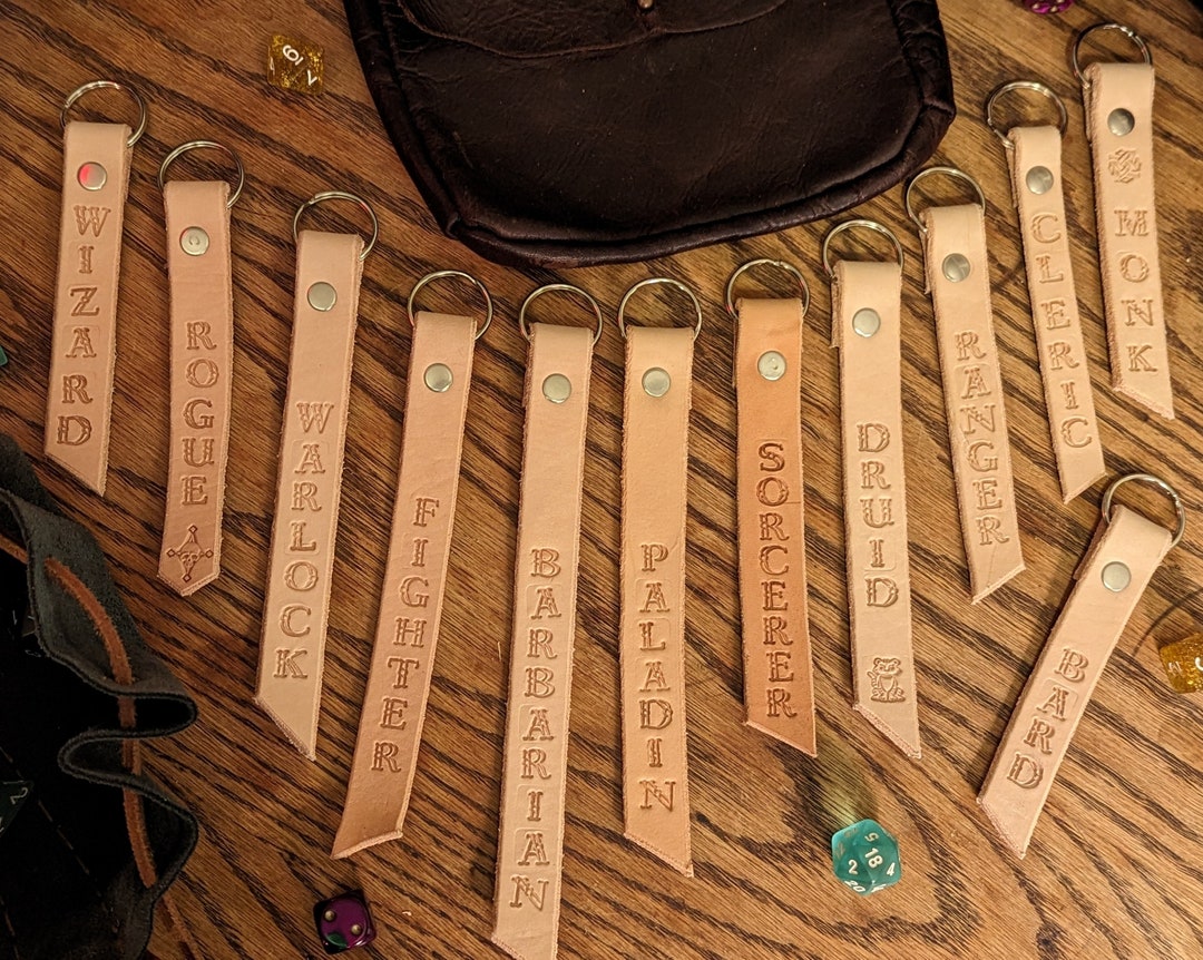 D&D Class Keychains - Etsy