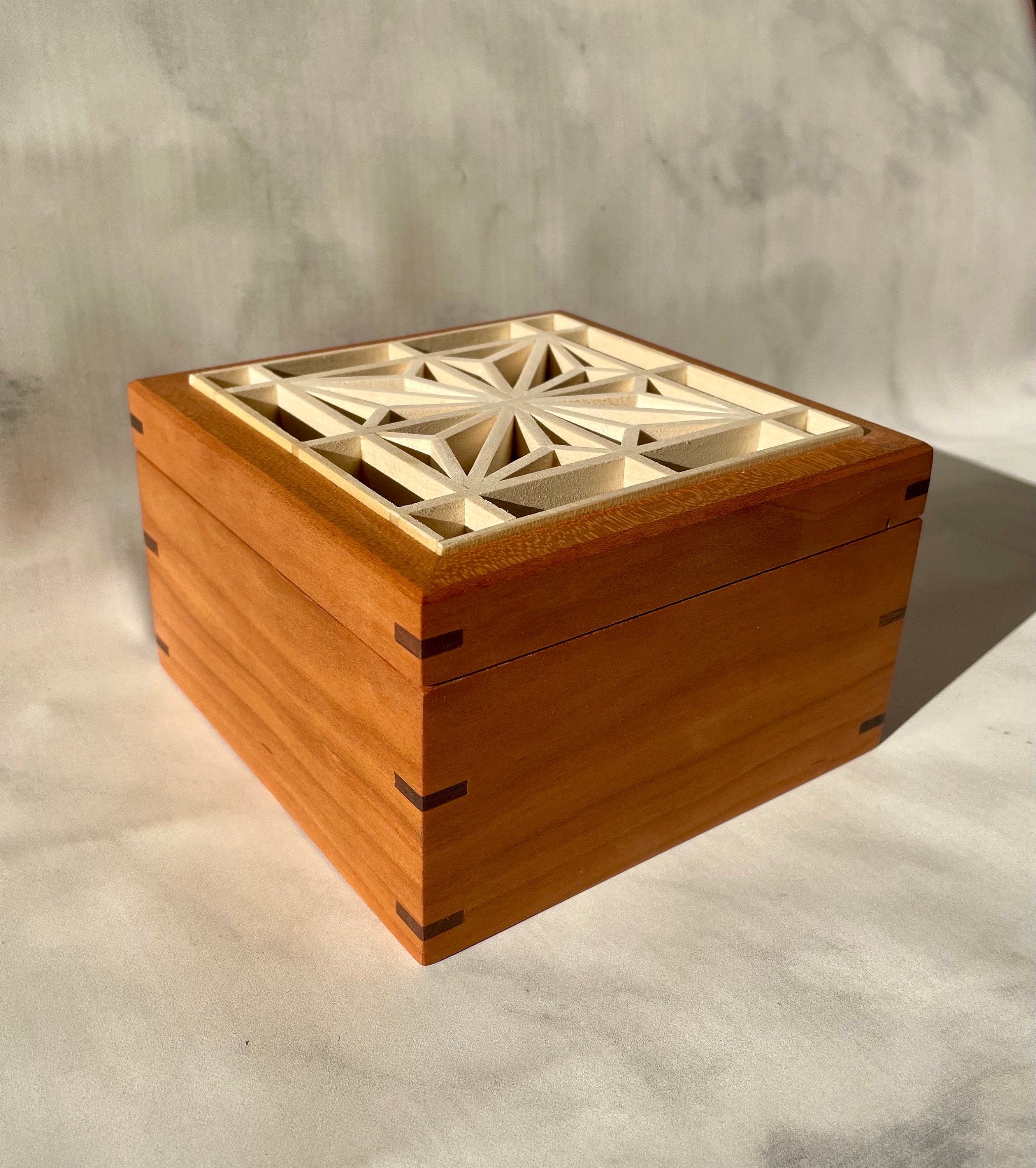 Kumiko Keepsake Box/jewelry Box - Etsy