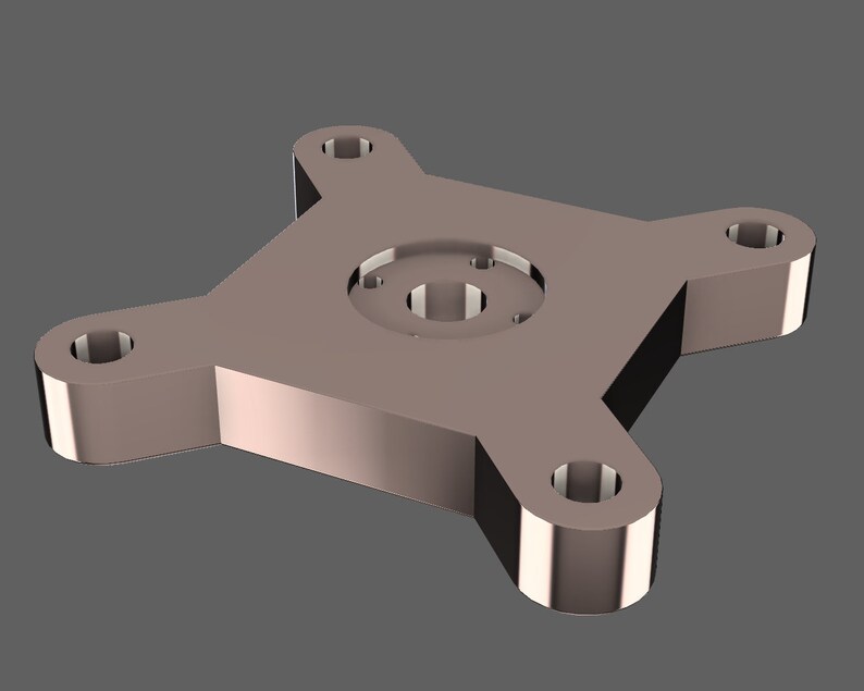 Onefinity Rail Mount Plate - 1/4"-20 Thread (digital File) - Etsy