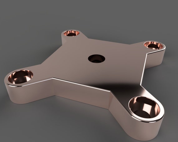 Onefinity Rail Mount Plate - 1/4"-20 thread (digital file) — Sylvester ...