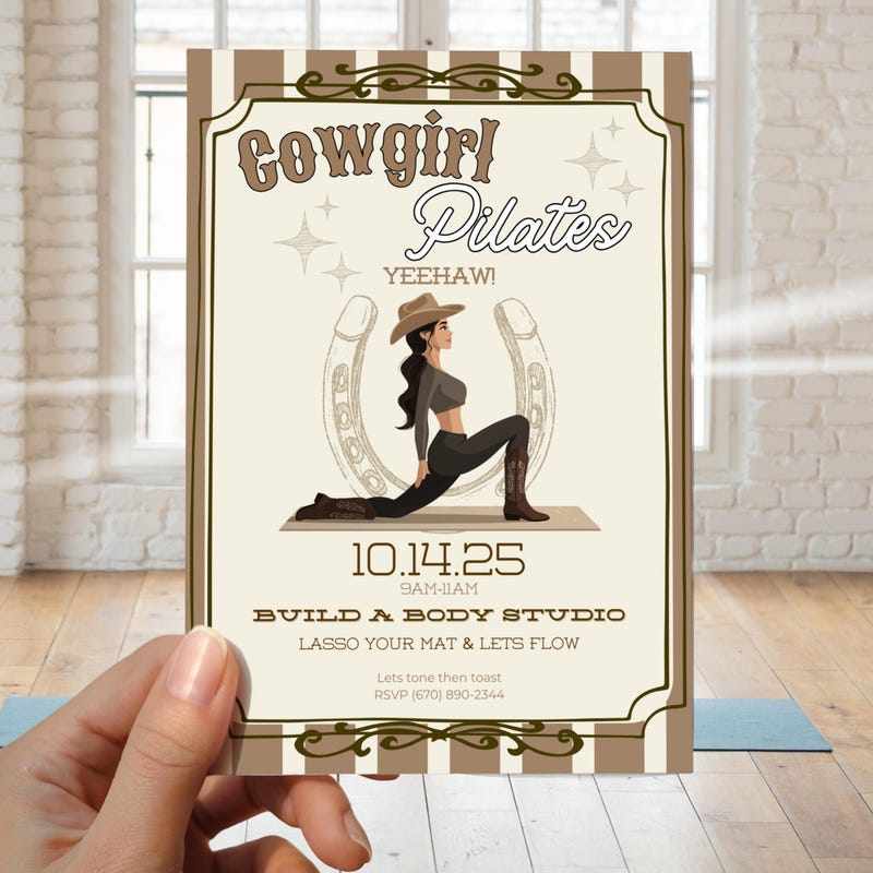 Cowgirl Bride Invitation - Etsy