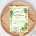 Plant Birthday Party Invitation: Editable CANVA Template (digital ...