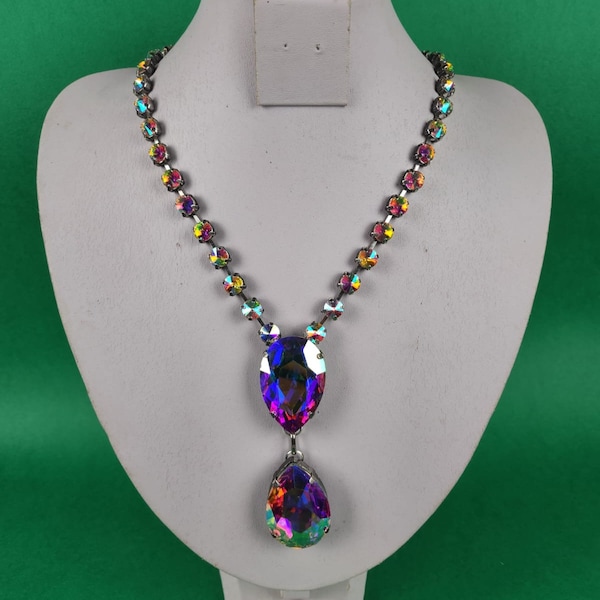 Stage Crystal Drag Necklace - Etsy