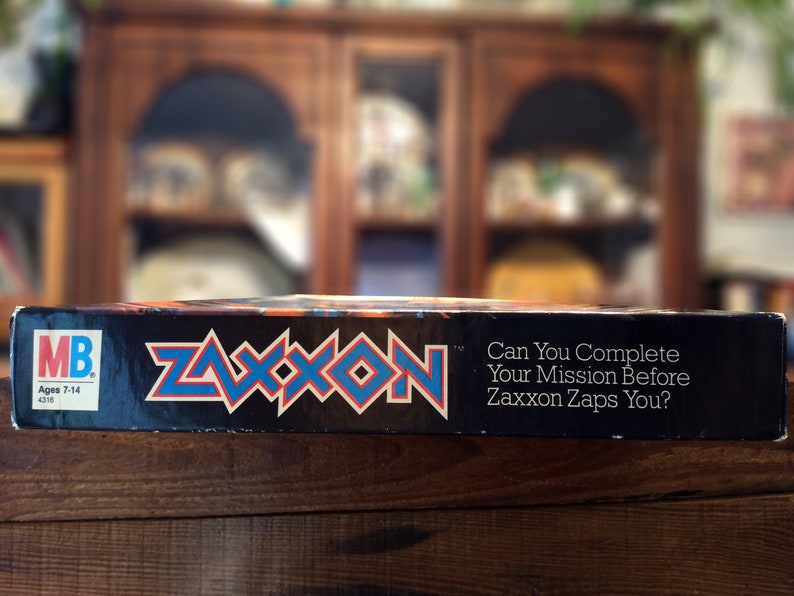 Zaxxon Board Game 1982 by Milton Bradley - Etsy