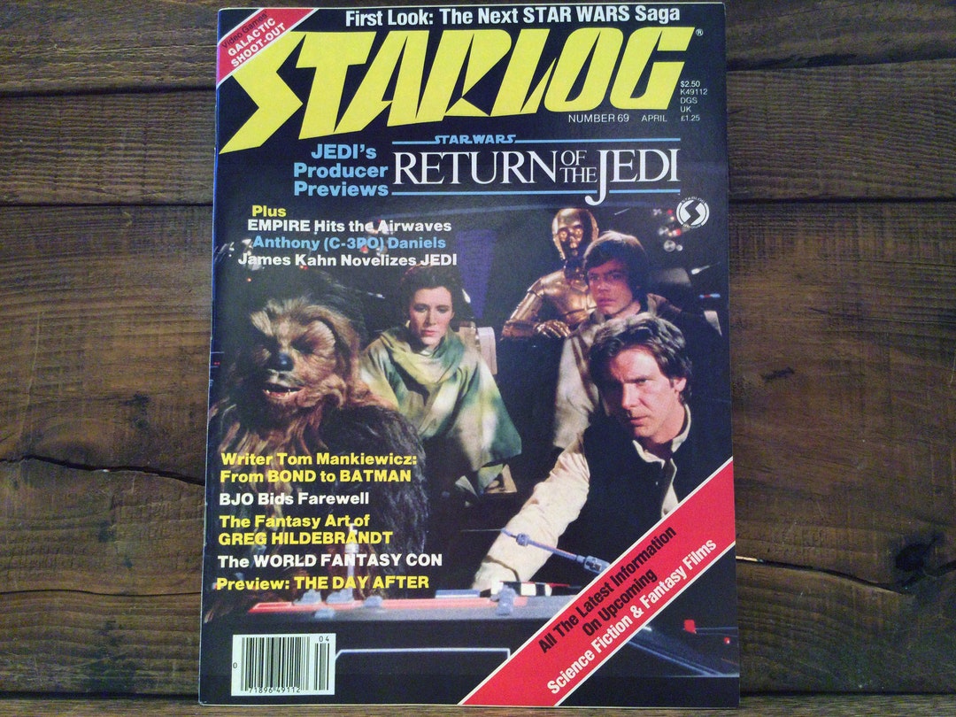 Starlog Magazines, Issues 69,71, and 82 - Etsy