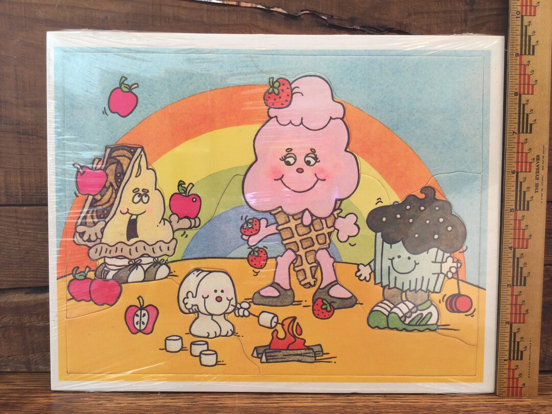 Avon Goody-ville Scratch 'n Sniff Puzzle 1983 - Etsy