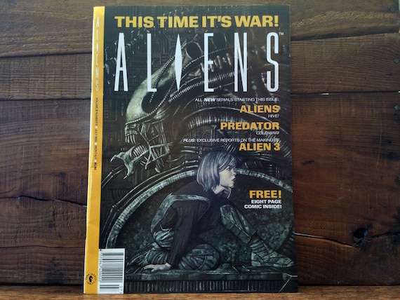 Aliens Magazine This Time It's War Volume 2 Number 1 - Etsy