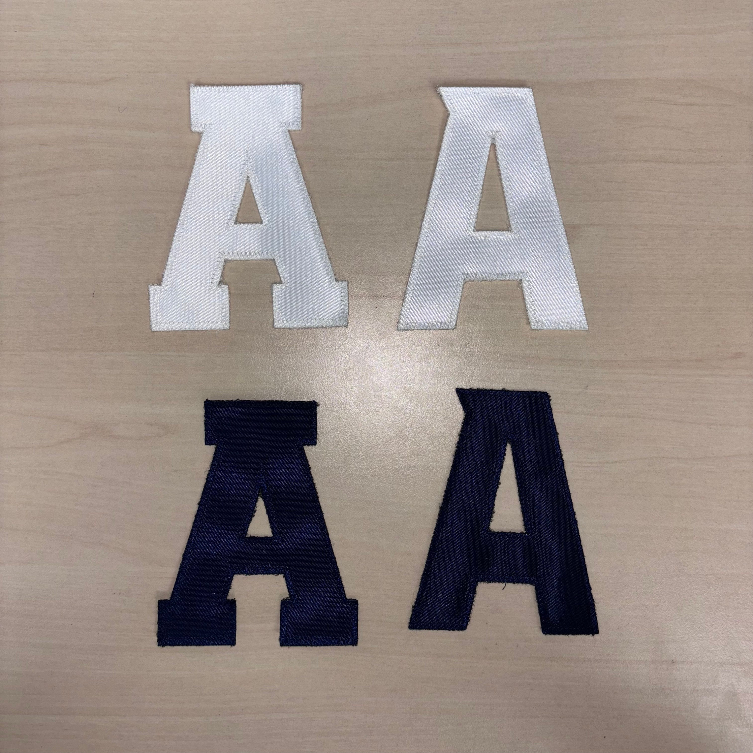 Embroidery Patch, Embroidered Letters for Jersey/shirt/jacket ...