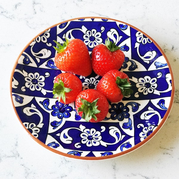 Painted Cake Plate - Etsy