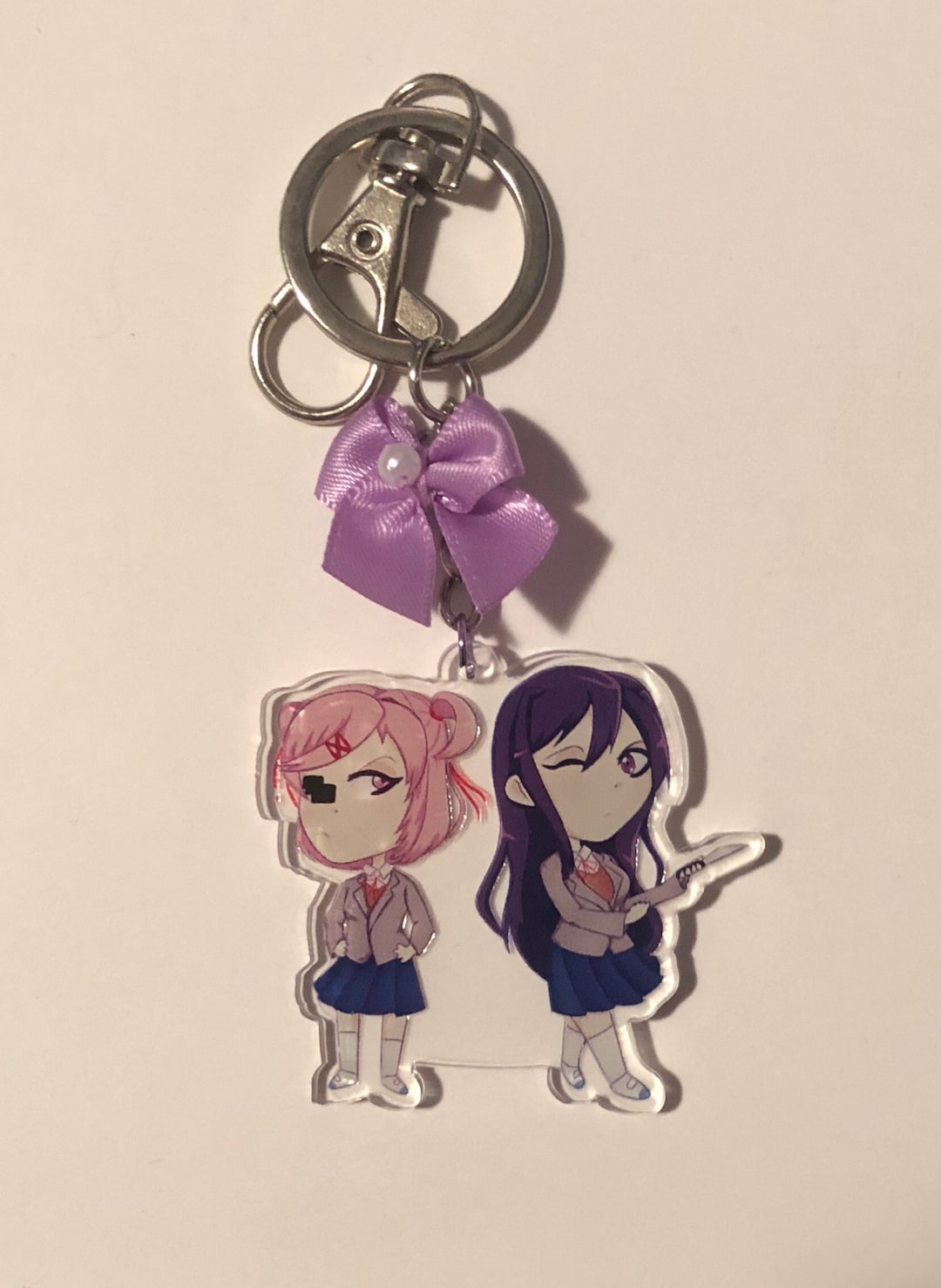 Doki Doki Literature Club Keychain - Etsy