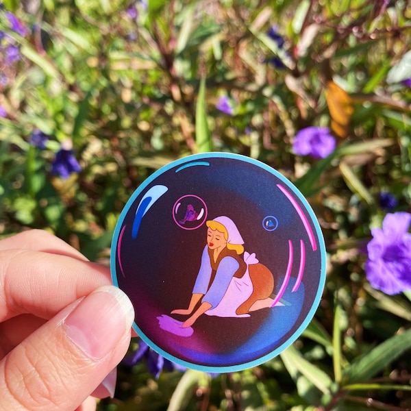 Cinderella Stickers - Etsy