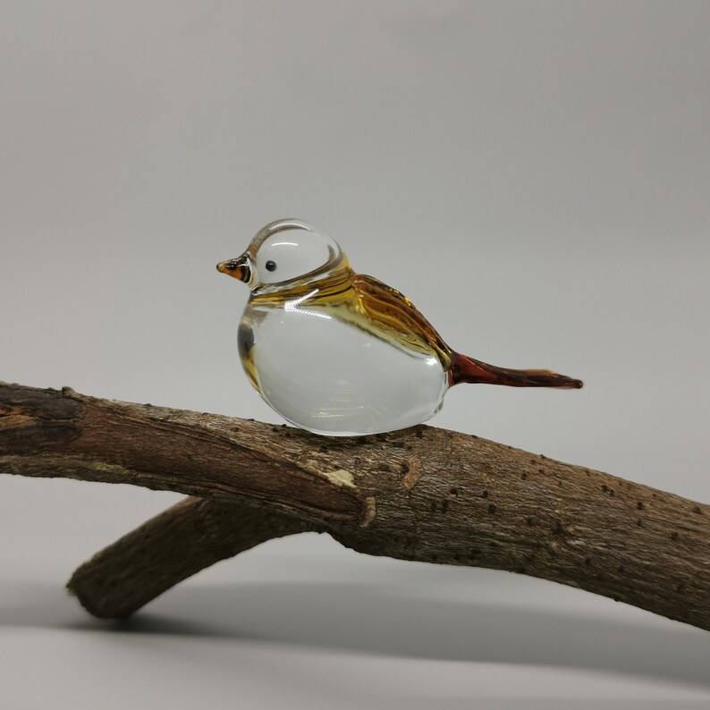 Glass Birds Figurines Stained Glass Bird Blown Glass Bird - Etsy