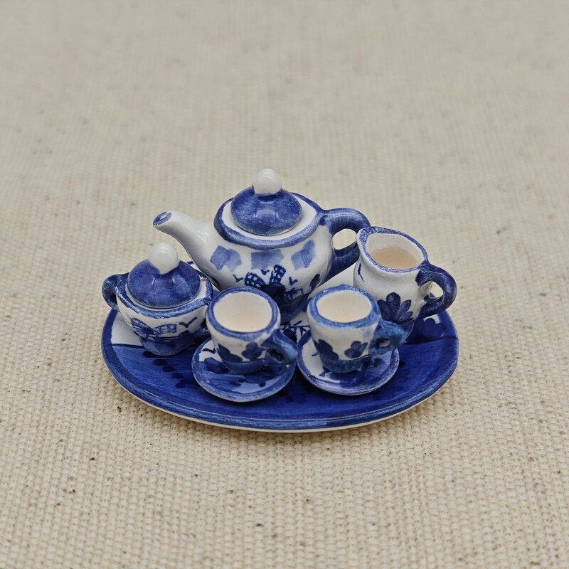 Miniature Tea Set - Etsy