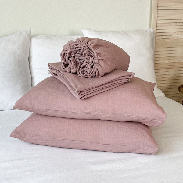Dusty Rose Sheets - Etsy