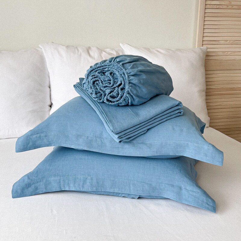 Linen Sheets Queen - Etsy