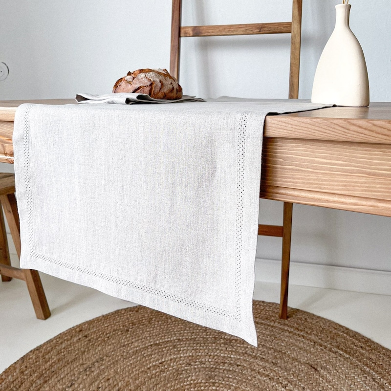 Linen Table Runner - Etsy