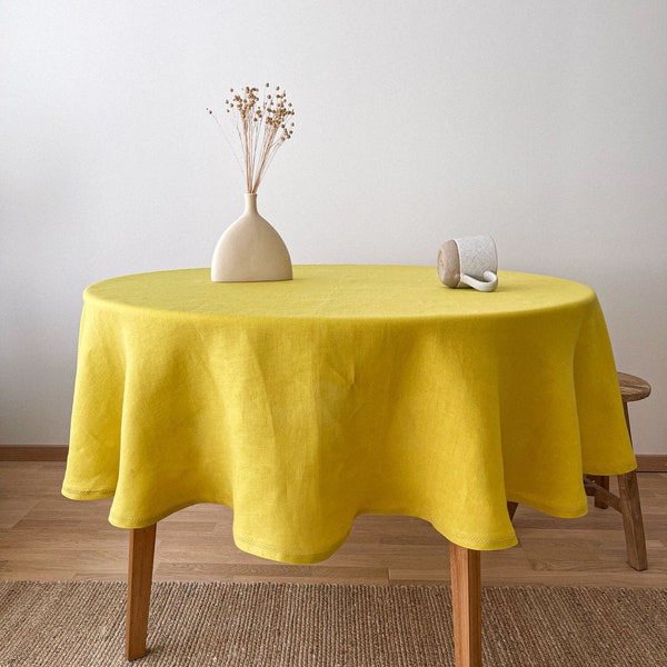 Round Table Cloth - Etsy