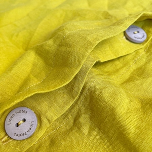 Chartreuse Linen Duvet Cover, Lightweight Flax Bedding, Organic Home ...