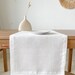 Off White Table Runner Linen Table Runner Vintage Table - Etsy