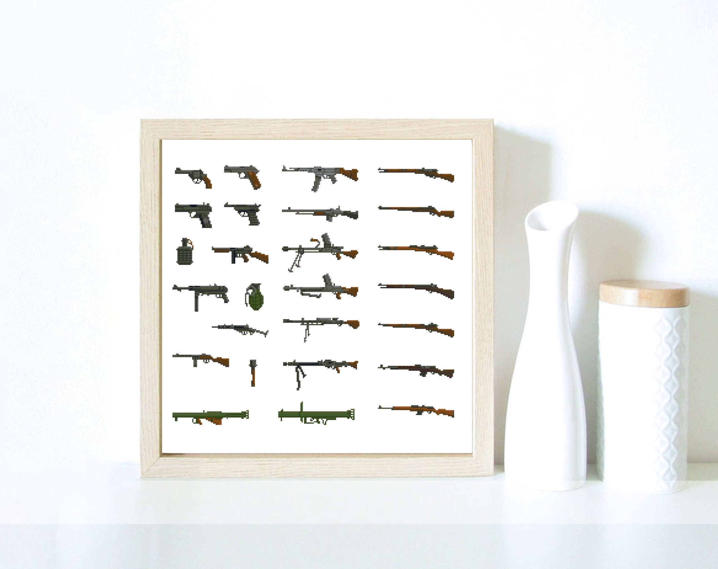 26 in 1 Weapon Pack World War II Weapons Gun Rifle | Etsy