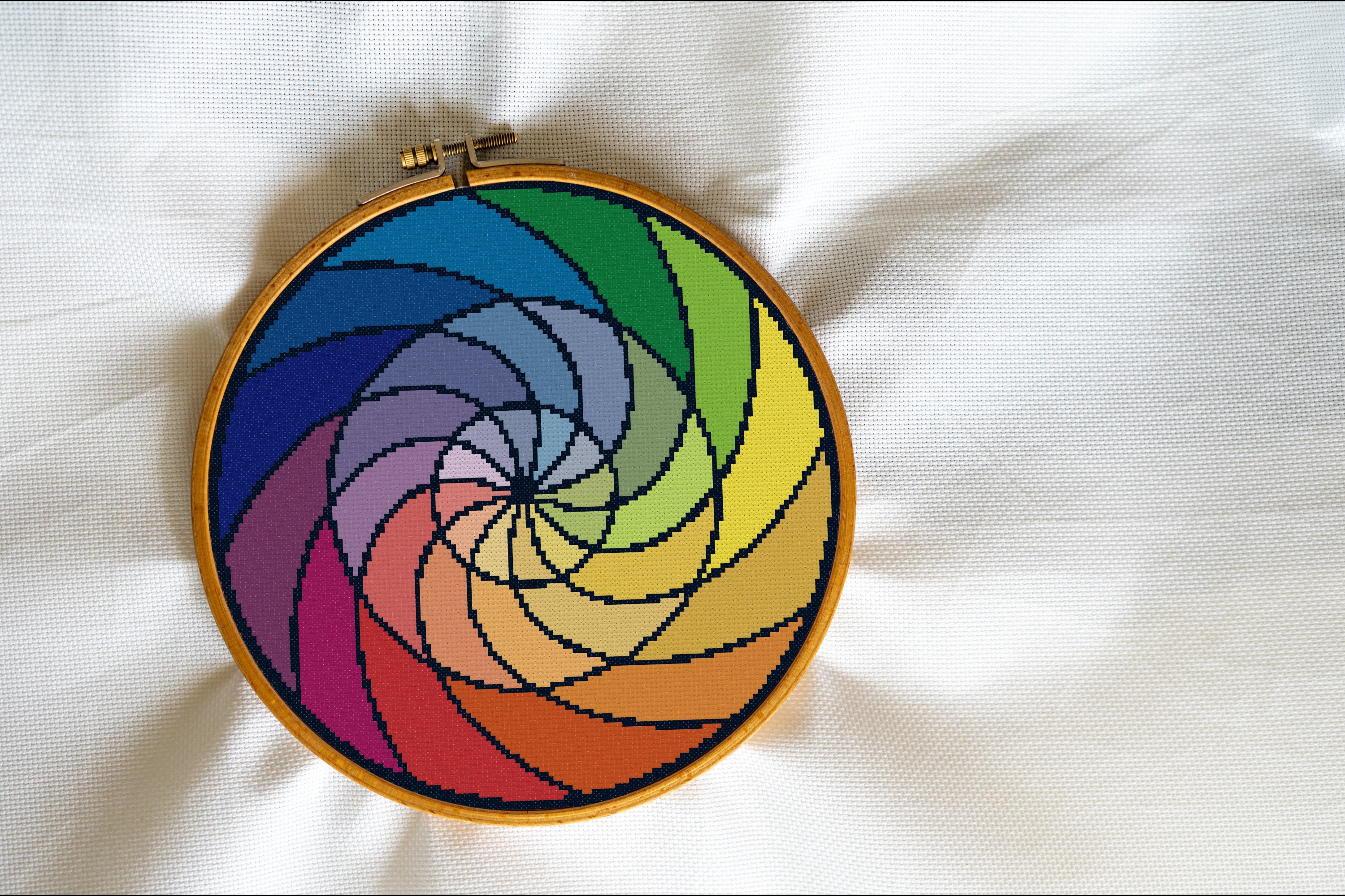 Color Wheel Vertigo Rainbow Colors Optical Illusion Color - Etsy