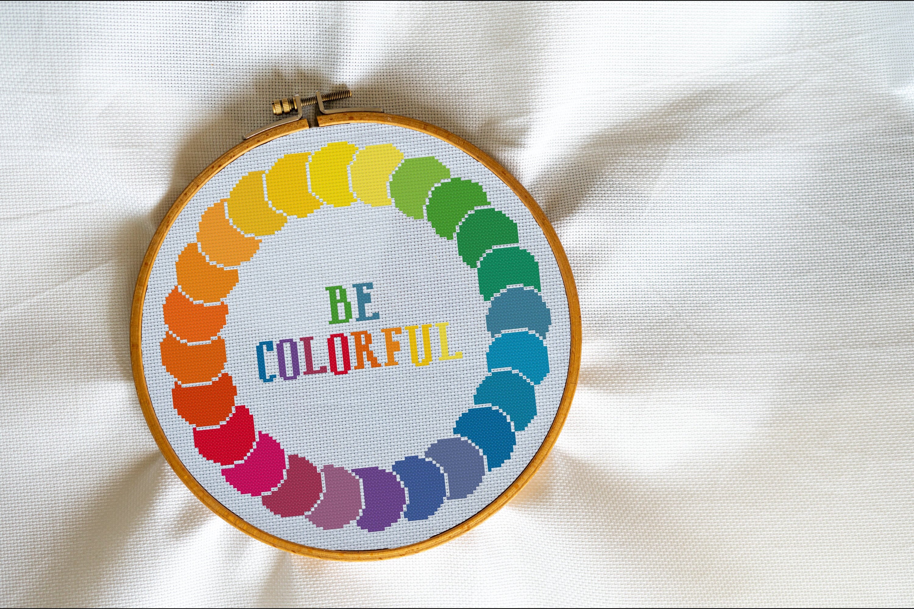 Be Colorful Color Wheel Be Happy Rainbow Colors LGBT | Etsy