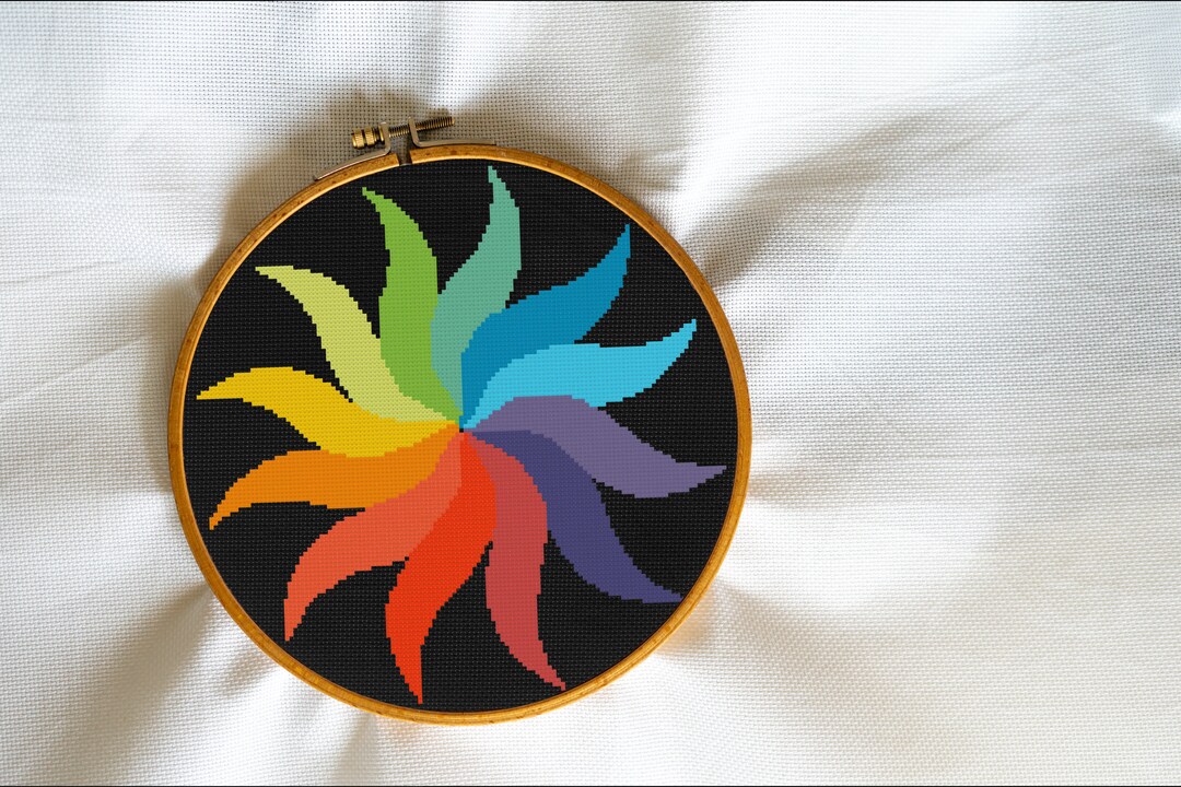 Color Wheel Sun, Surya, Rainbow Colors, Optical Illusion, Color ...