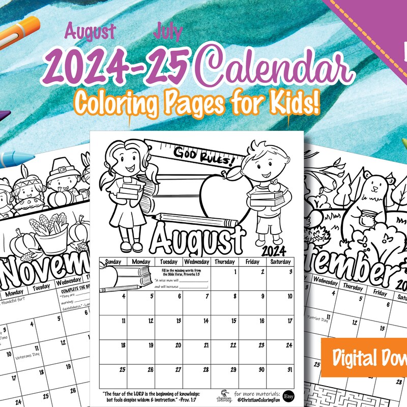 Christian Coloring Pages - Etsy