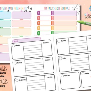 Kids Christian Coloring Planner | Fillable Undated Digital Download 8 ...