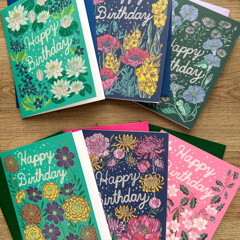 Bulk Birthday Cards - Etsy