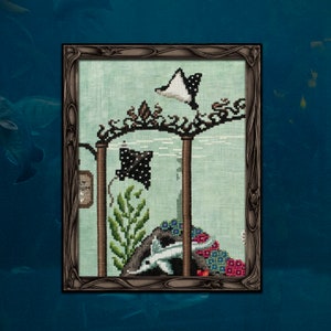 The Deadly Aquarium Stitch Along SAL, Cross Stitch Pattern - PDF ...
