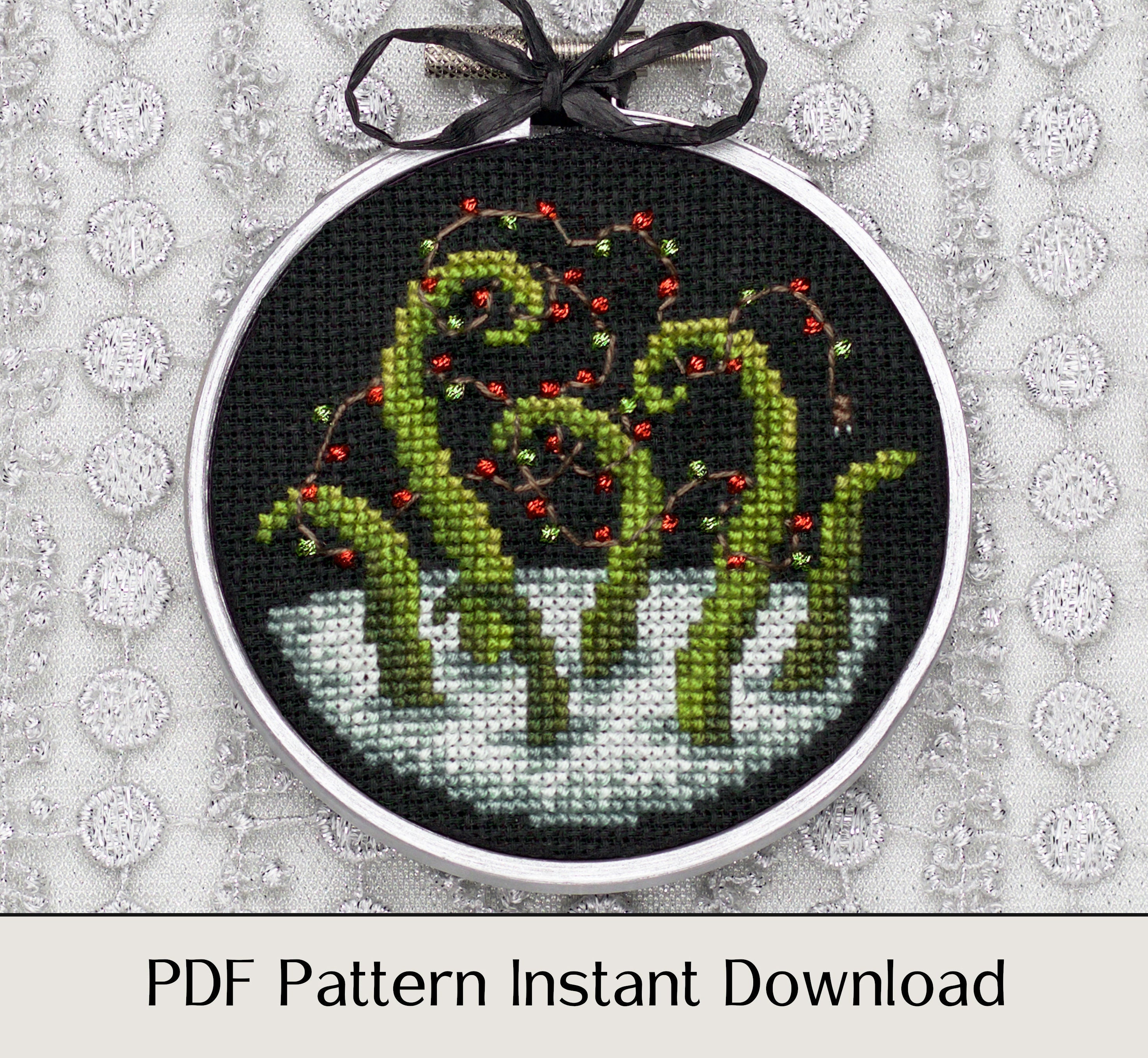Kraken Christmas Cross Stitch Pattern - PDF Instant Download - Etsy