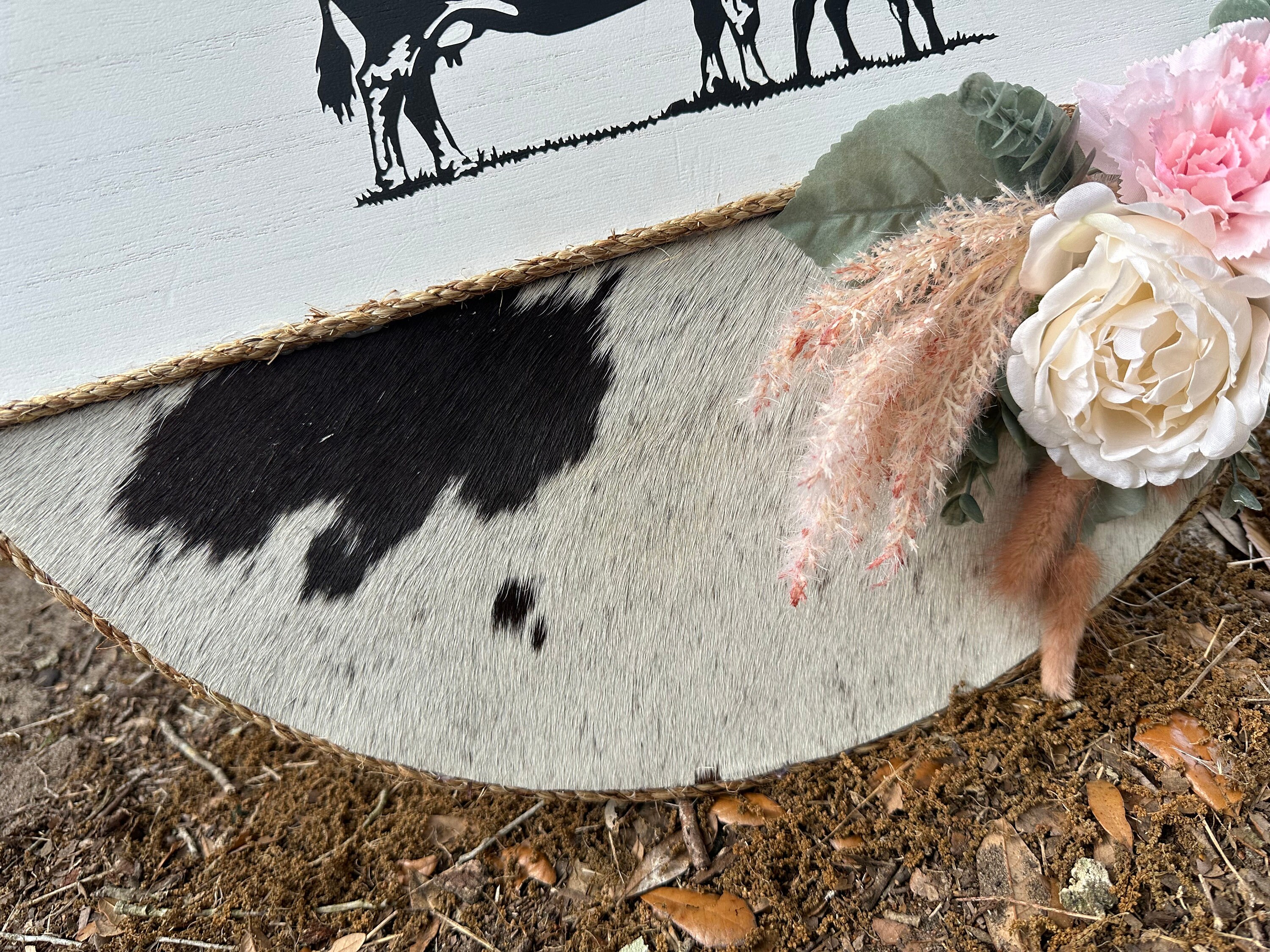 Raising Babies & Beef Round Sign Beef Signs Ranch Signs Farmhouse Décor ...