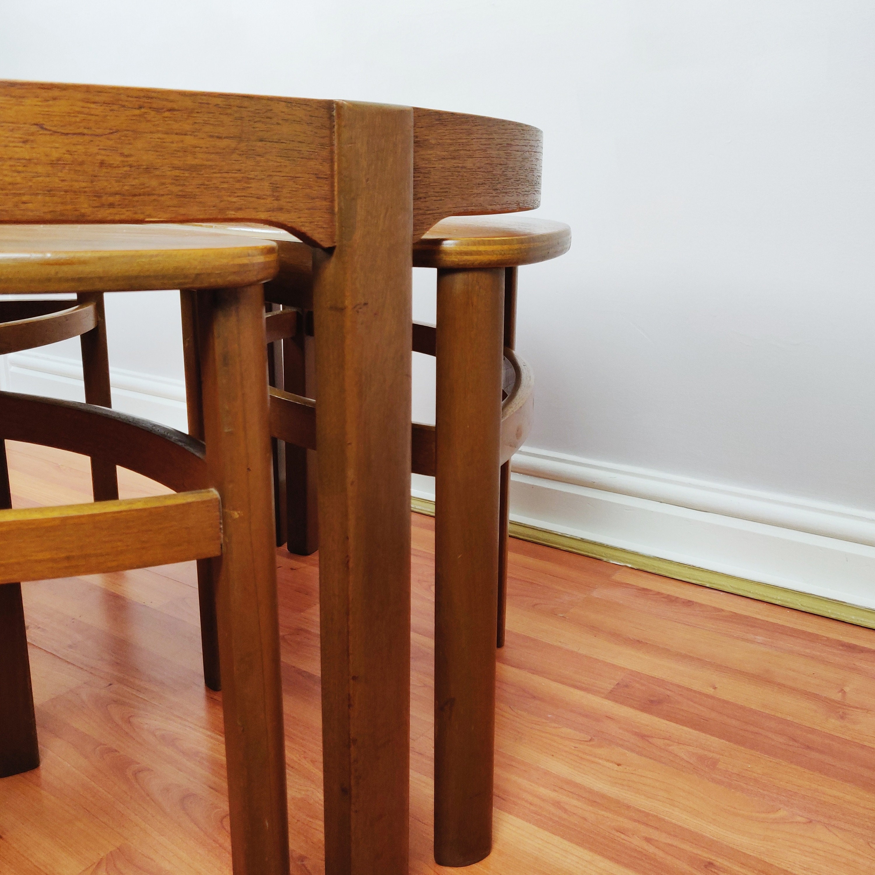 Vintage Nathan Trinity Nesting Tables Mid-Century Modern | Etsy