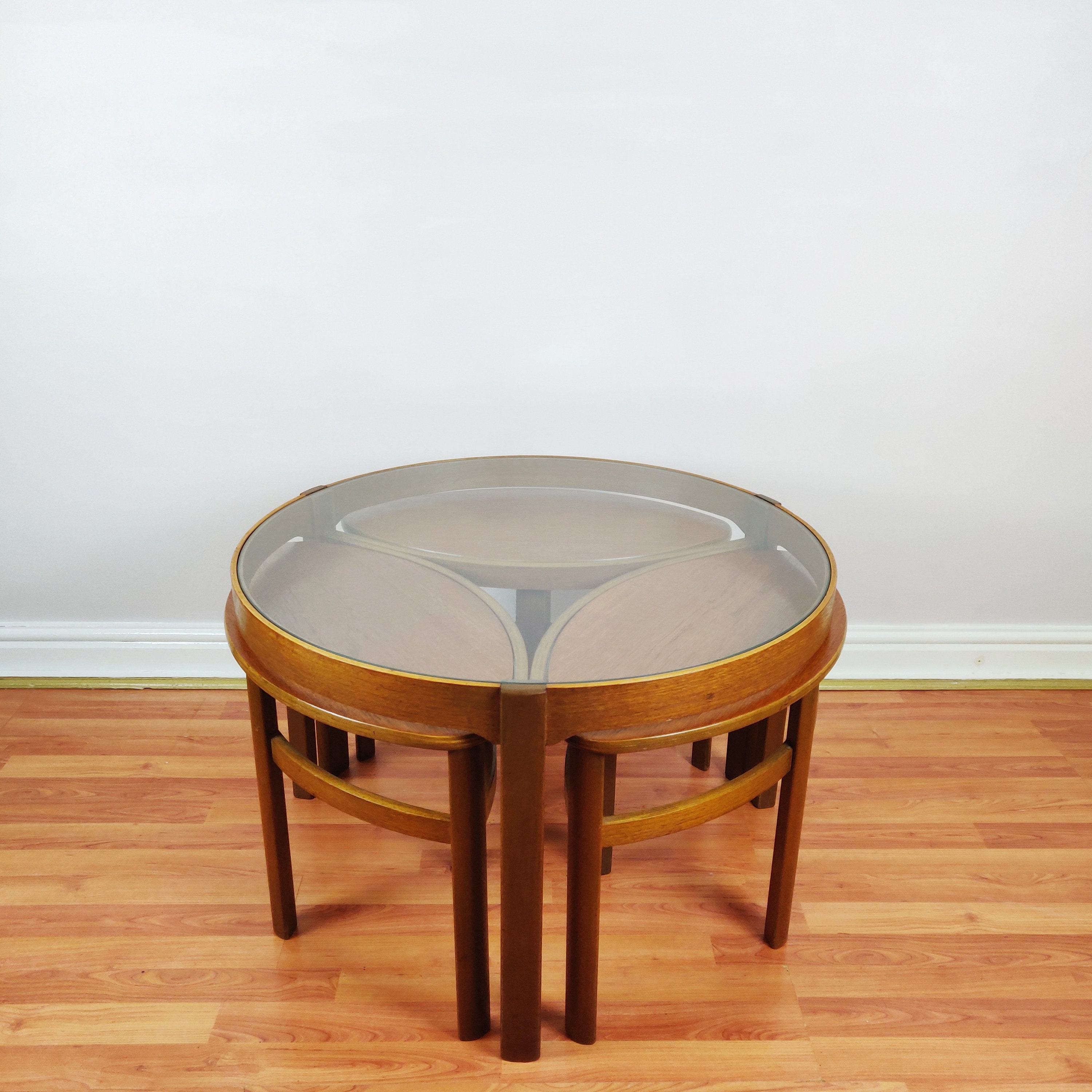 Vintage Nathan Trinity Nesting Tables Mid-Century Modern | Etsy