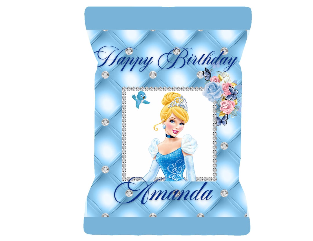 Disney Princess Chip Bag - Etsy