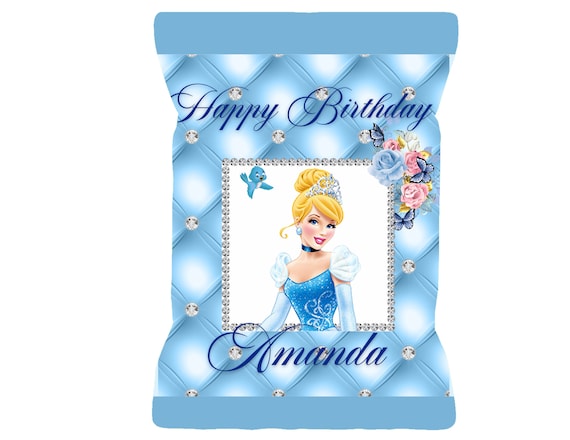 Disney Princess Chip Bag - Etsy