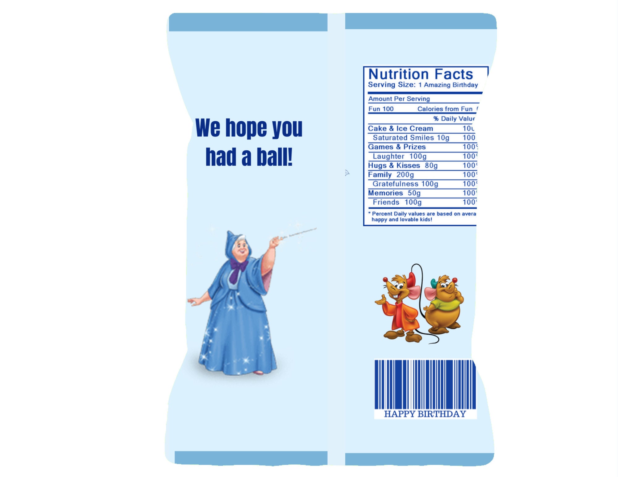 Disney Princess Chip Bag - Etsy