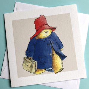 Paddington Bear Nostalgic Greetings Card Michael Bond Perfect for ...